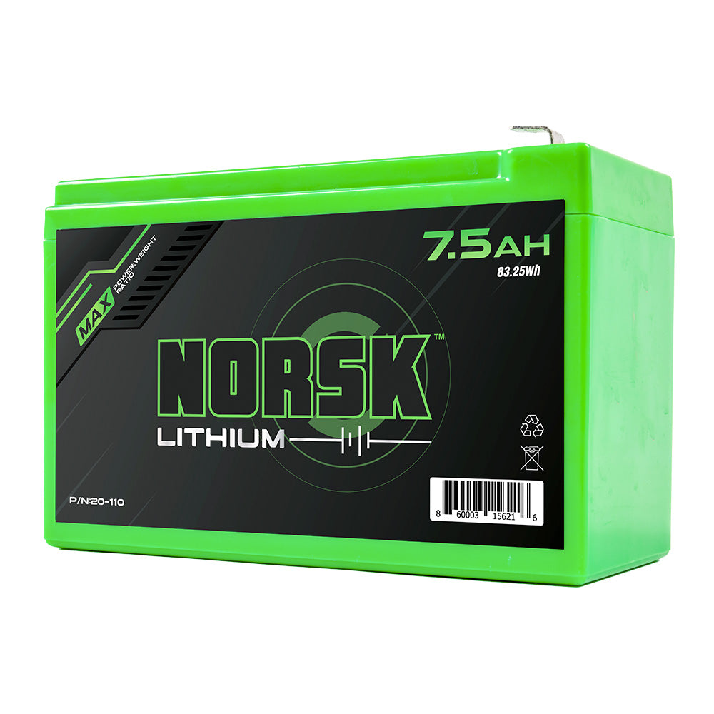 Norsk 7.5AH Lithium-Ion Battery