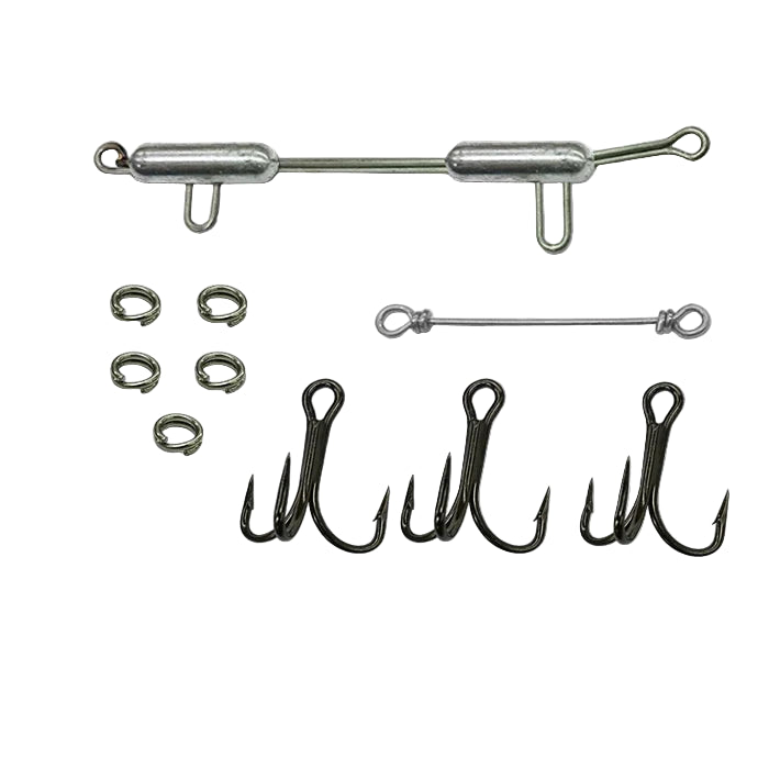 Waterwolf 9" Gator Tube Casting Rig 1 oz