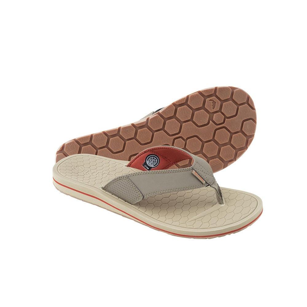 Simms Downshore Flip Sandal Size 11 - Tumbleweed | Angling Sports