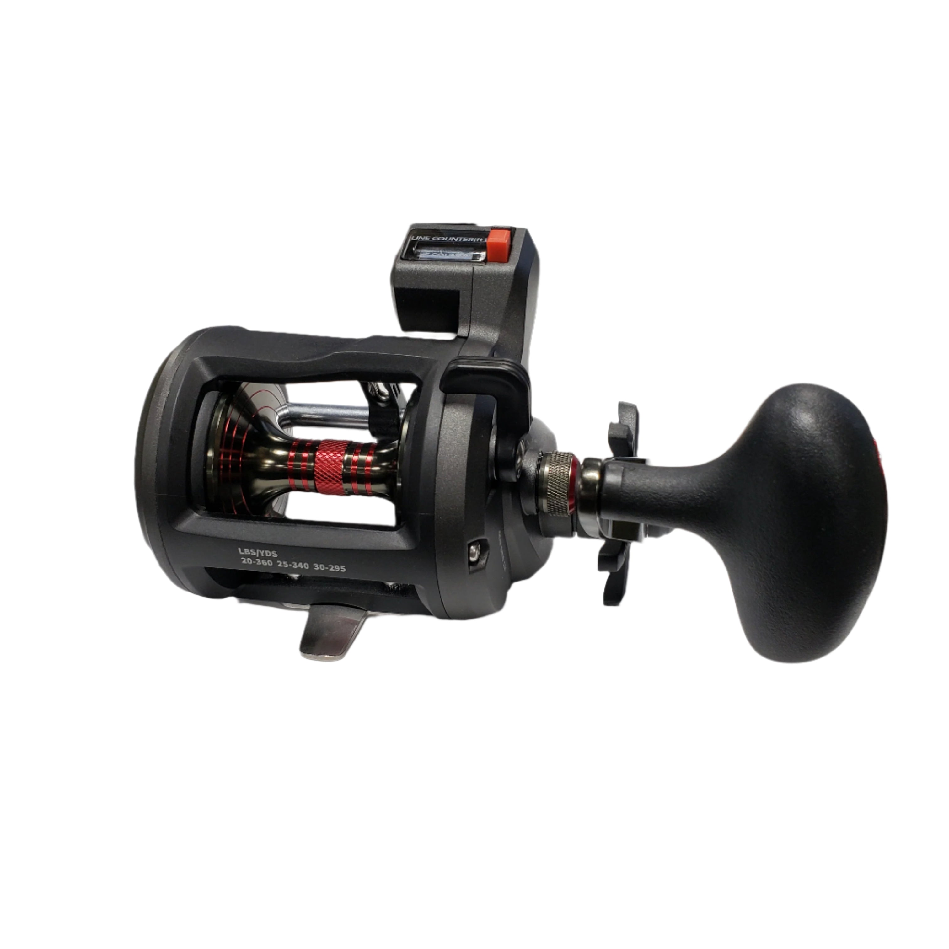Trophy GL Obsidian Line Counter Trolling Reel | Angling Sports