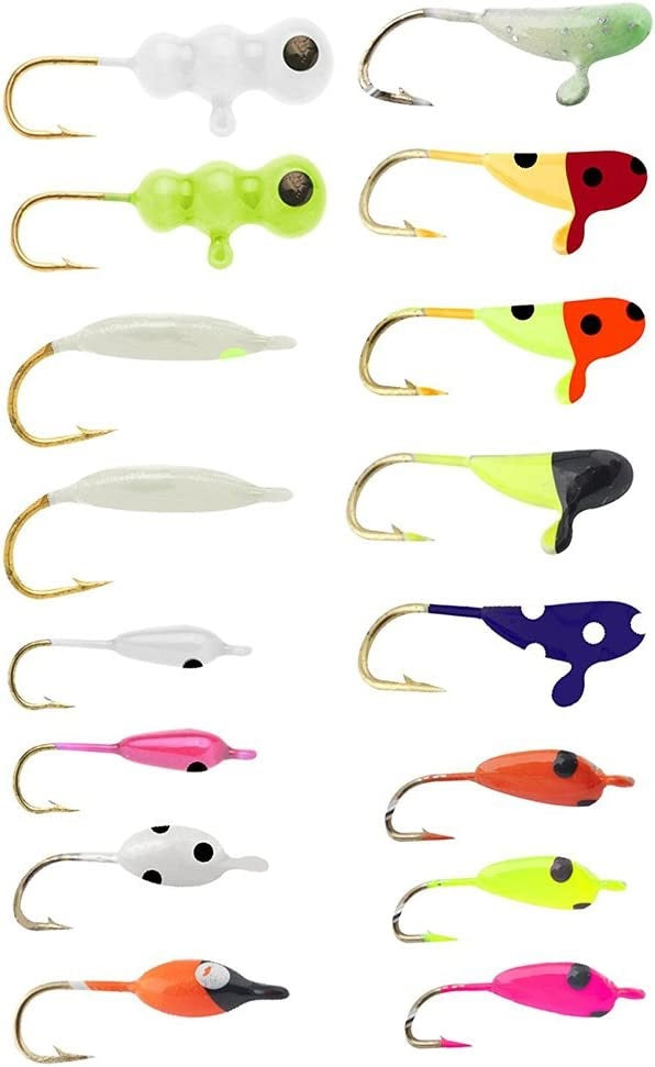 Celsius Panfish Assortment 16 Ice Jigs | Angling Sports